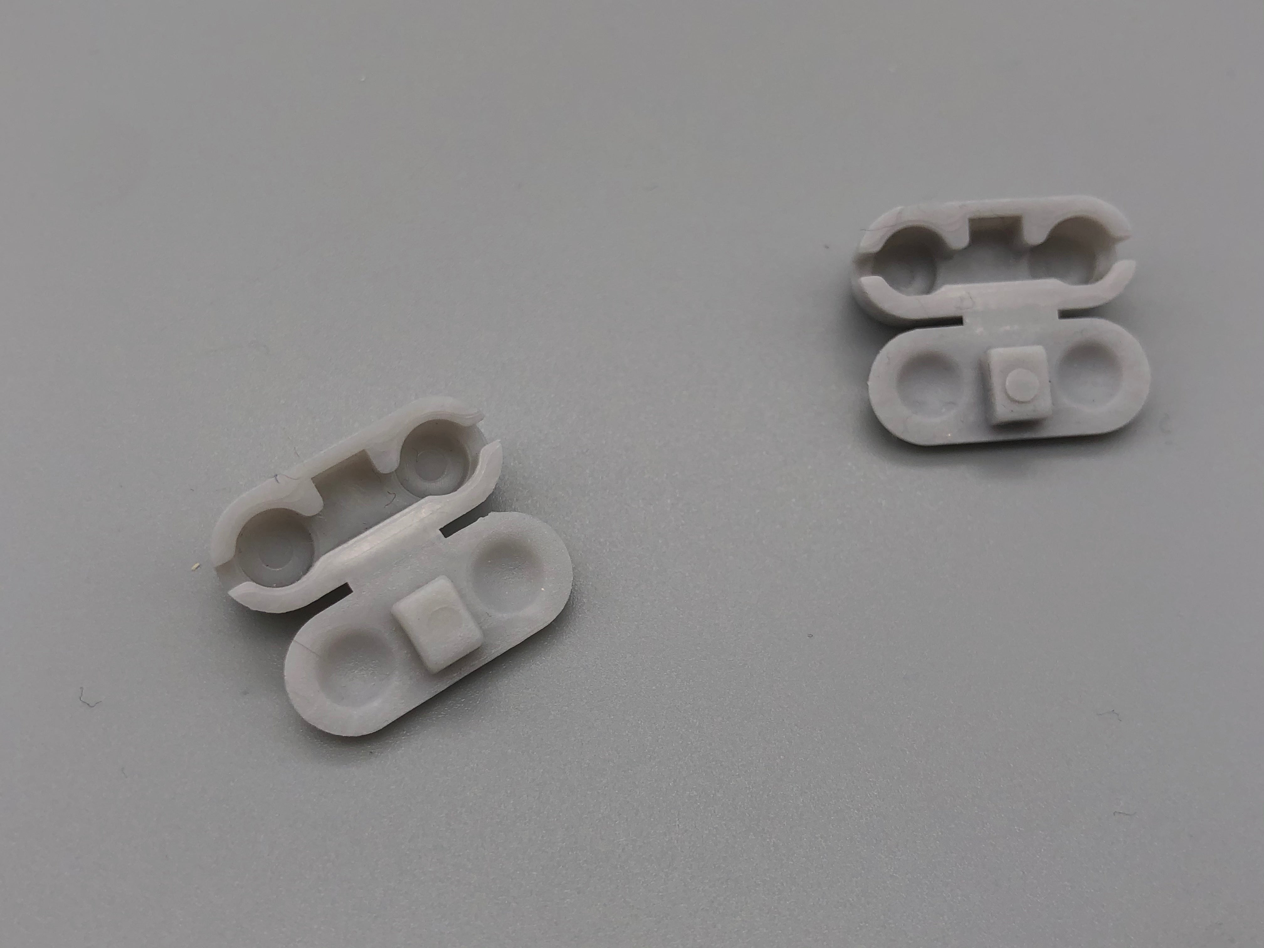 Plastic Chain Connectors for No.10 Plastic Chain - Grey - Pack 10pcs