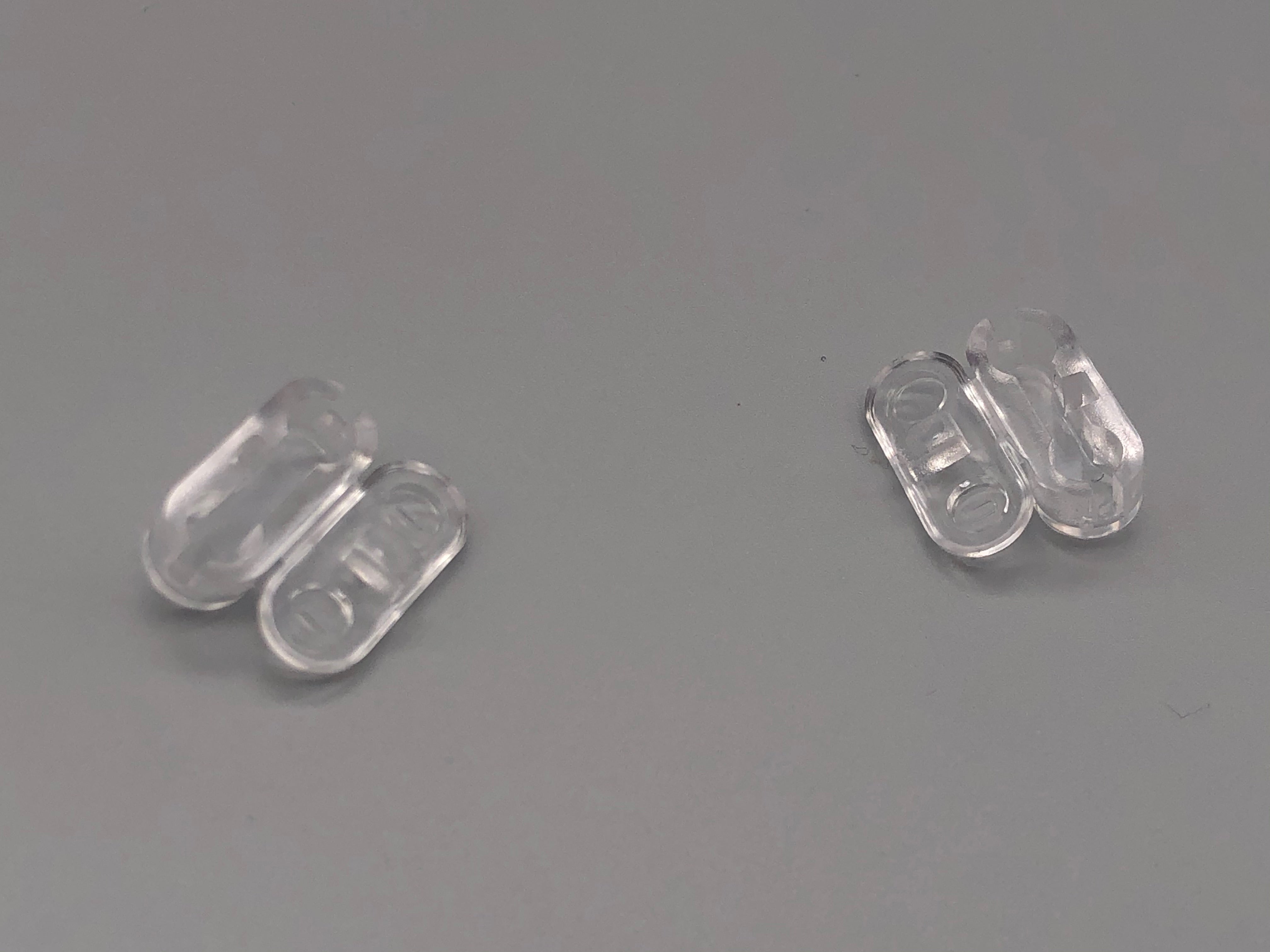 Plastic Chain Connectors for No.10 Plastic Chain - Clear - Pack 10pcs